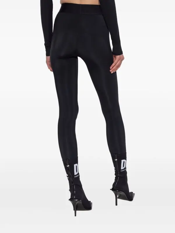 DIESEL® Logo Nylon Leggings - Multicolor