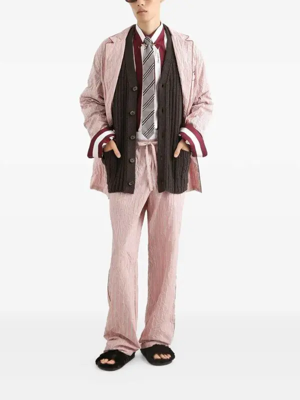 Dolce & Gabbana Striped Dressing Gown