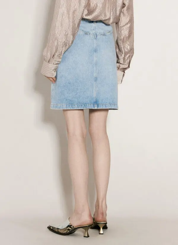 Martine Rose Narrow Front Mini Skirt