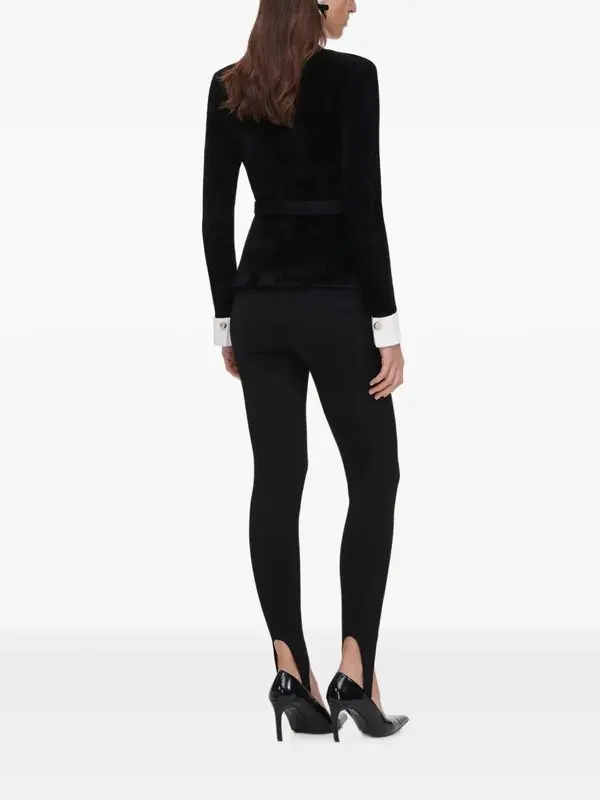 SELF-PORTRAIT Chenille Knit Top