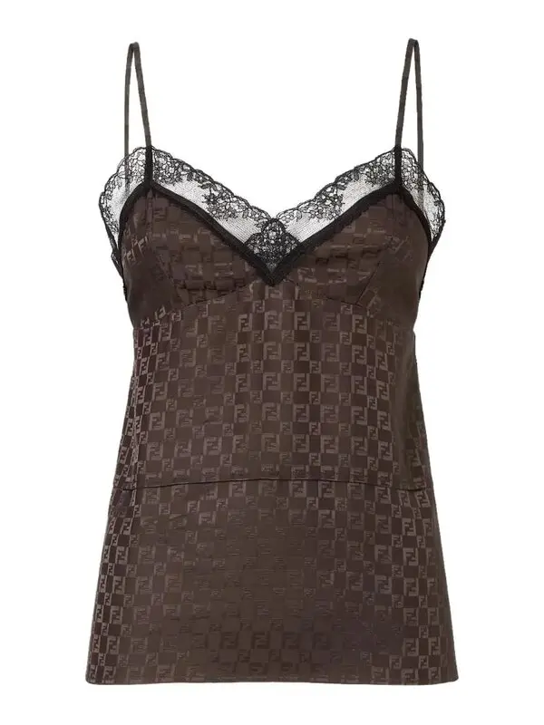 Fendi Jacquard Ff Top