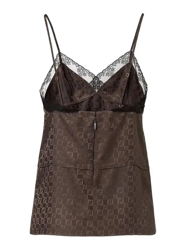 Fendi Jacquard Ff Top