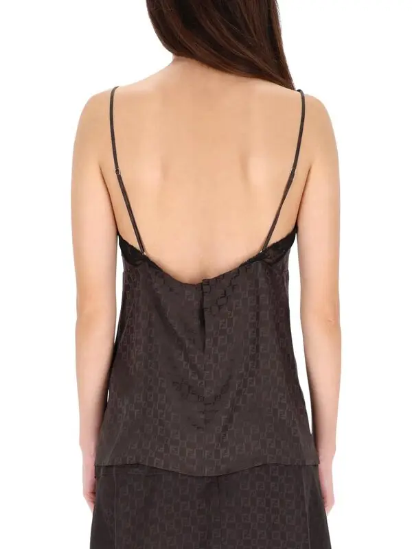Fendi Jacquard Ff Top