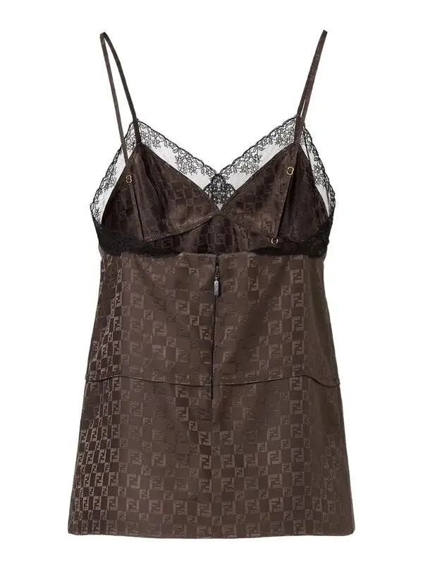 Fendi Jacquard Ff Top