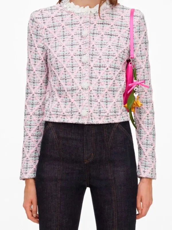 SELF-PORTRAIT High Waisted Denim Jeans