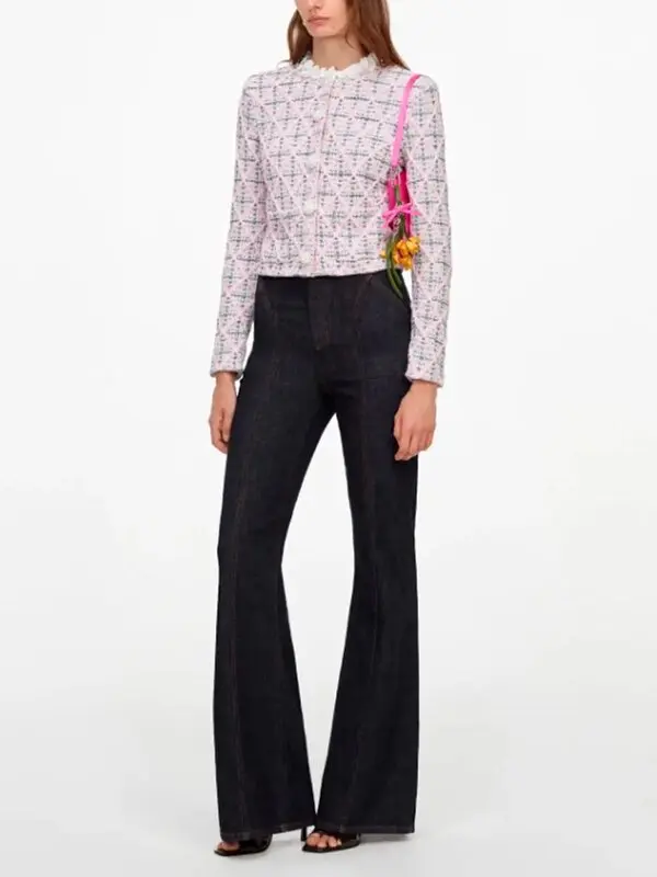 SELF-PORTRAIT High Waisted Denim Jeans - Multicolor