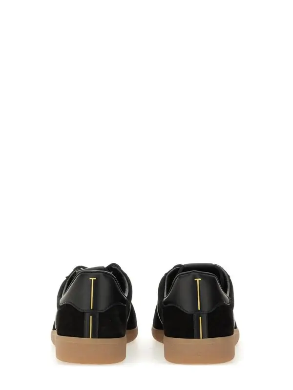 TOM FORD Leather Sneaker With Logo