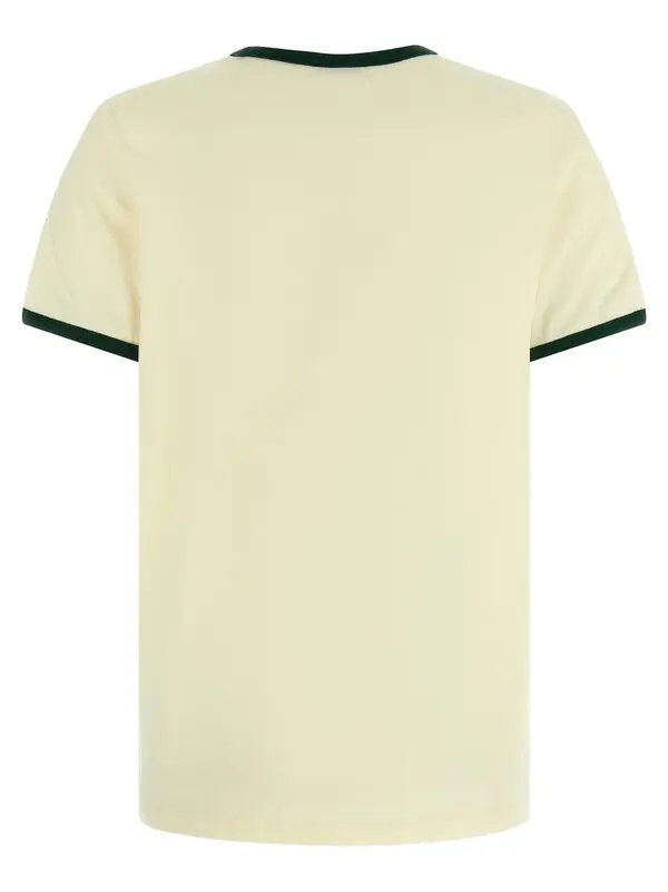 Moncler Flocked Logo T-shirt - Cream