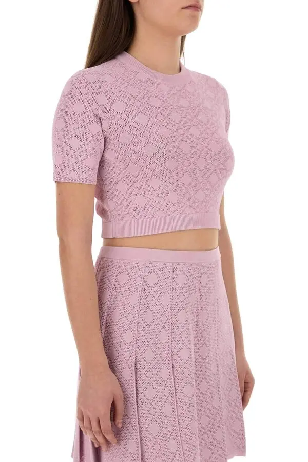 Givenchy Viscose Blend Sweater - Pink