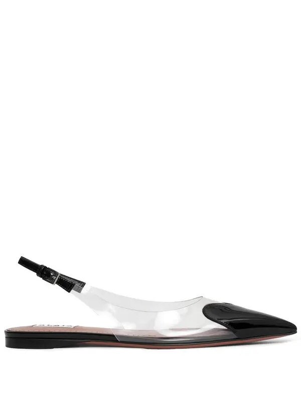 Alaïa Le Cœur Flat Slingbacks