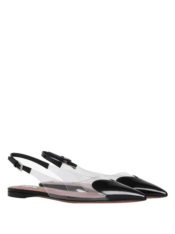 Alaïa Le Cœur Flat Slingbacks