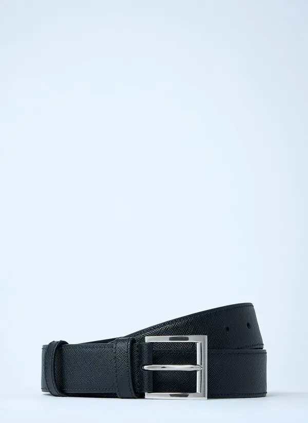 Prada Leather Belt - Black