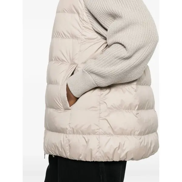 Brunello Cucinelli Neutrals Jackets Puffer Jackets