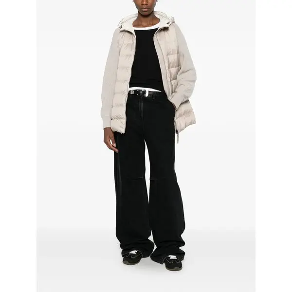 Brunello Cucinelli Neutrals Jackets Puffer Jackets