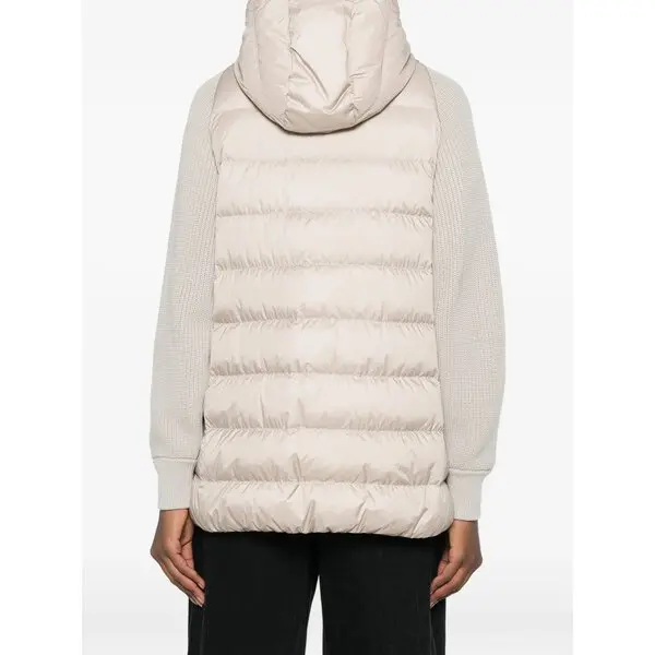 Brunello Cucinelli Neutrals Jackets Puffer Jackets