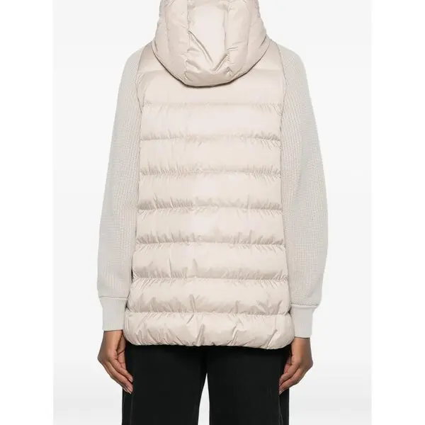 Brunello Cucinelli Padded Hooded Jacket - Cream