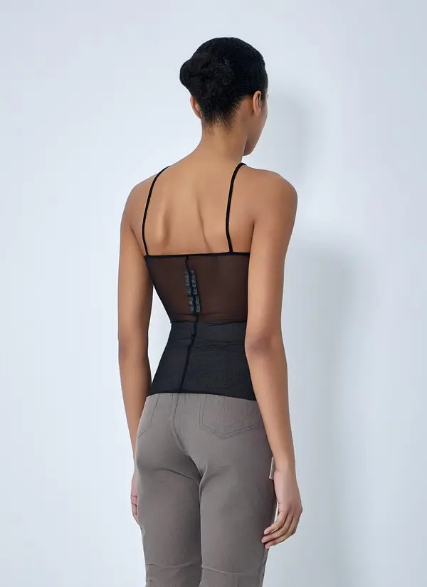 Rick Owens Sl Combo Top - Black