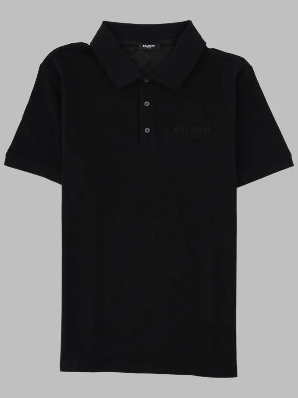 Balmain Polo Con Logo