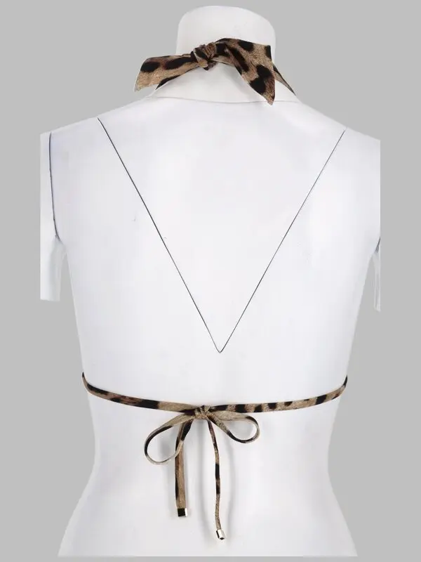 Dolce & Gabbana Top Bikini Triangolo Imbottito