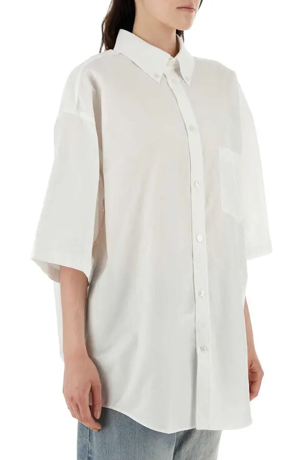Balenciaga Poplin Oversize Shirt