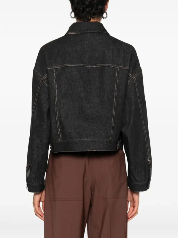 Brunello Cucinelli Denim Cotton Jacket