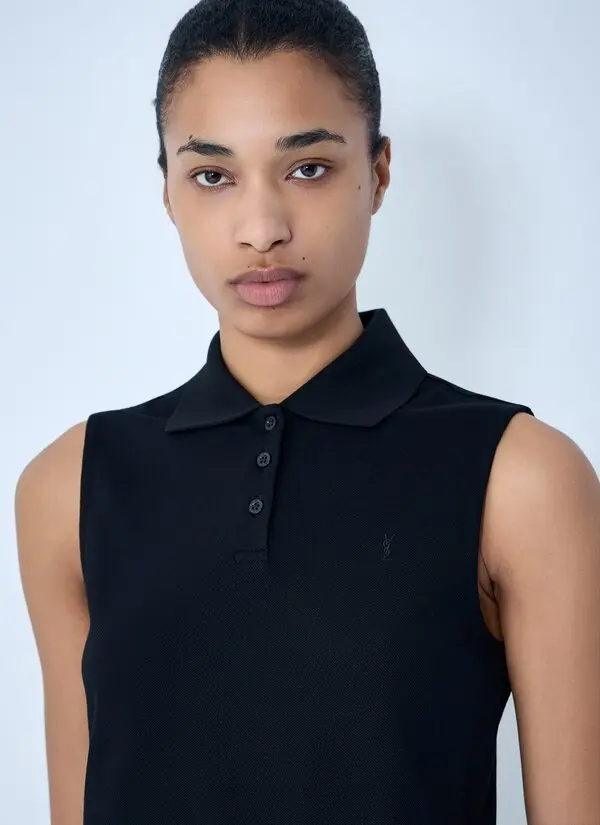 Saint Laurent Cassandre Polo Shirt