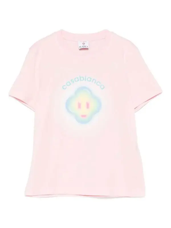 Casablanca Logo T-shirt - Multicolor
