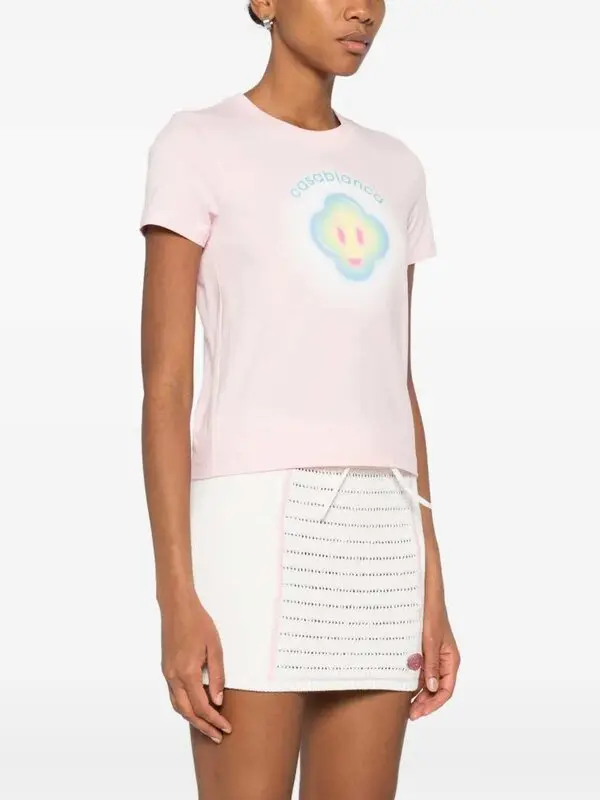 Casablanca Logo T-shirt - Multicolor