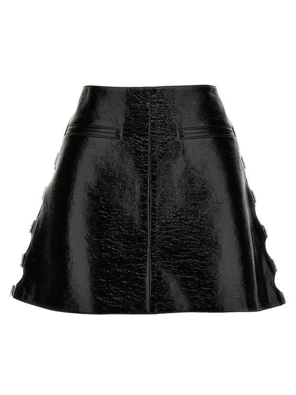 COURREGES Vinyl Miniskirt