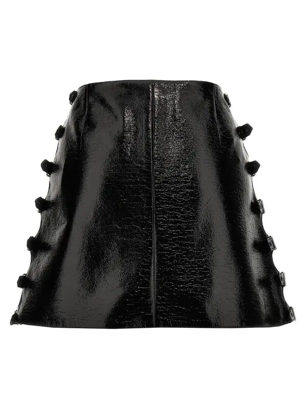 COURREGES Vinyl Miniskirt