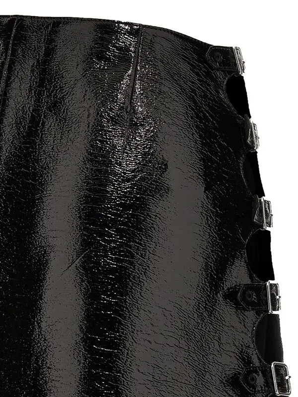 COURREGES Vinyl Miniskirt