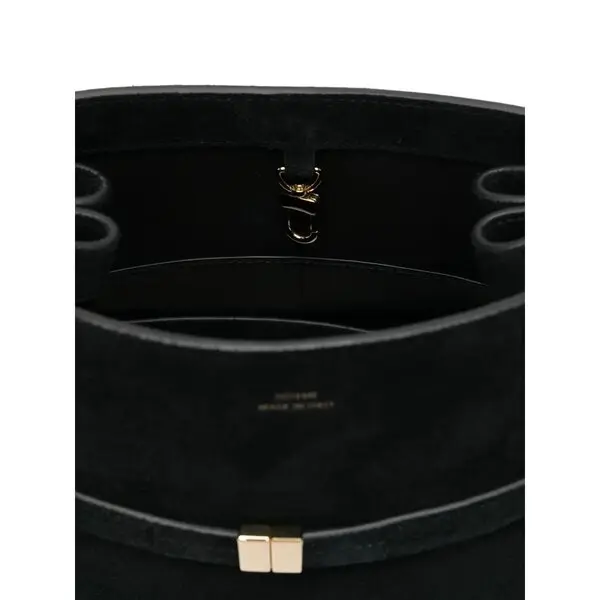 TOTEME Suede Bucket Bags - Black