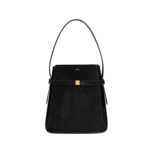 TOTEME Suede Bucket Bags - Black