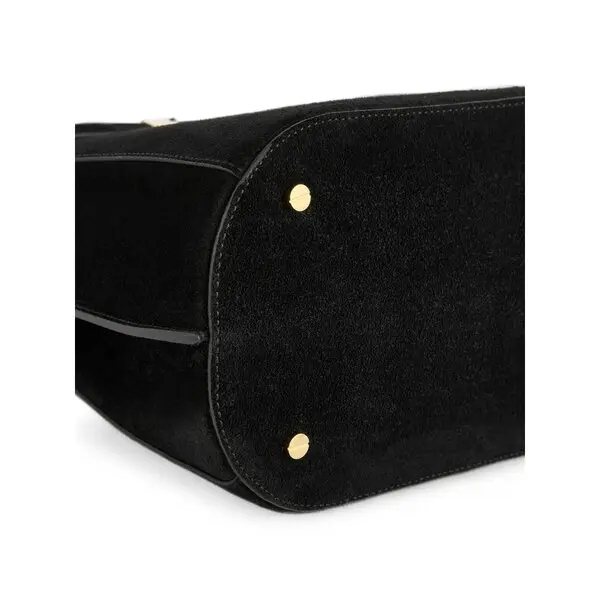 TOTEME Suede Bucket Bags - Black