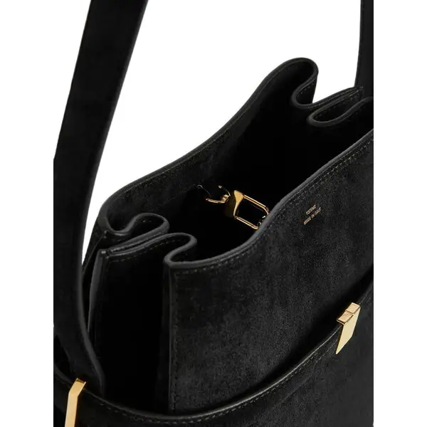 TOTEME Suede Bucket Bags - Black