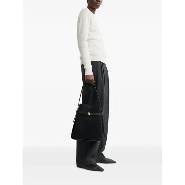 TOTEME Suede Bucket Bags - Black