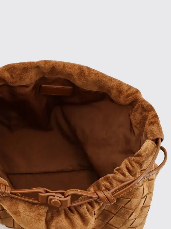 Bottega Veneta Calfskin Clutch - Brown