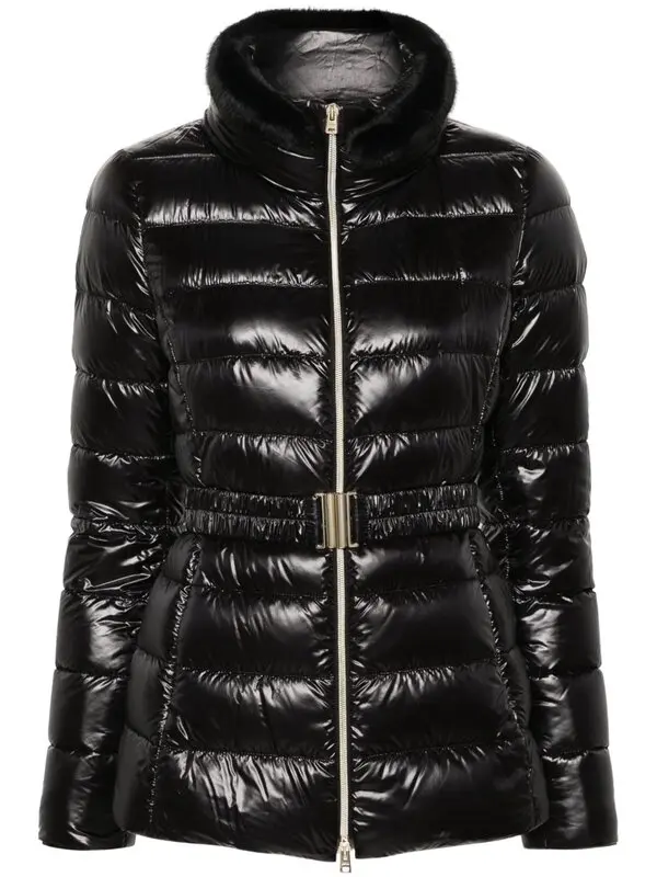 Herno Claudia Belted Down Jacket - Multicolor