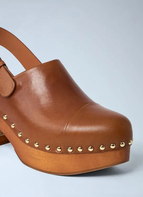 Chloé Jeannette Heel Clogs