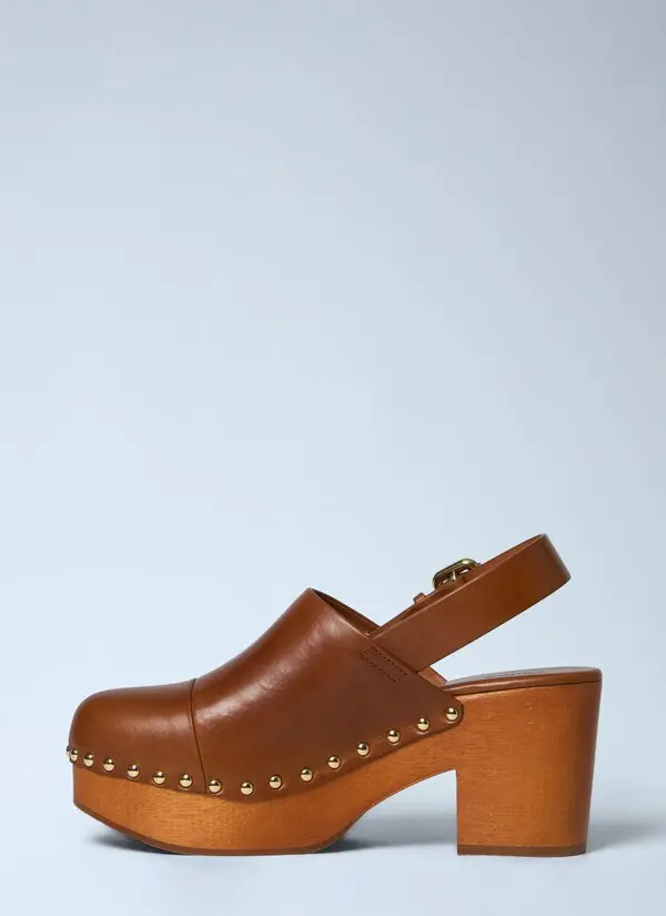 Chloé Jeannette Heel Clogs