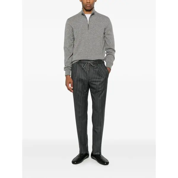 Tagliatore Grey Trousers Tailored Trousers