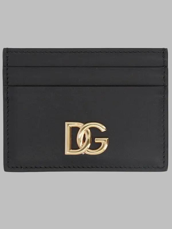 Dolce & Gabbana Portacarte In Pelle - Black