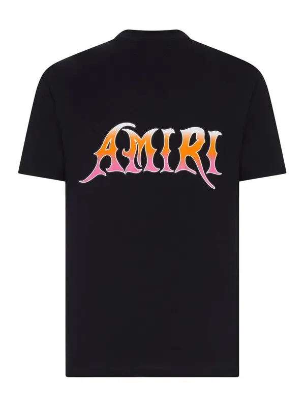 Amiri Cotton T-shirt With Front Logo