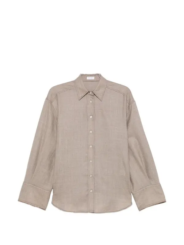 Brunello Cucinelli Wool Shirt