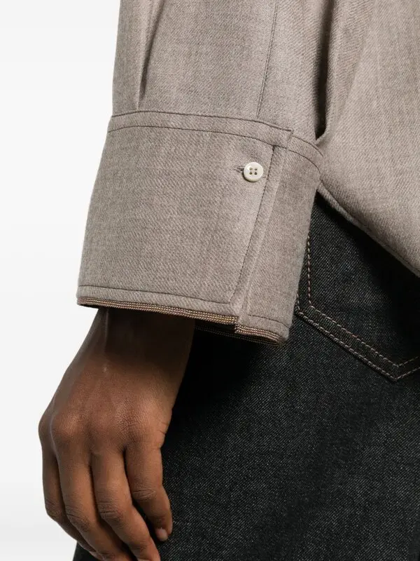 Brunello Cucinelli Wool Shirt