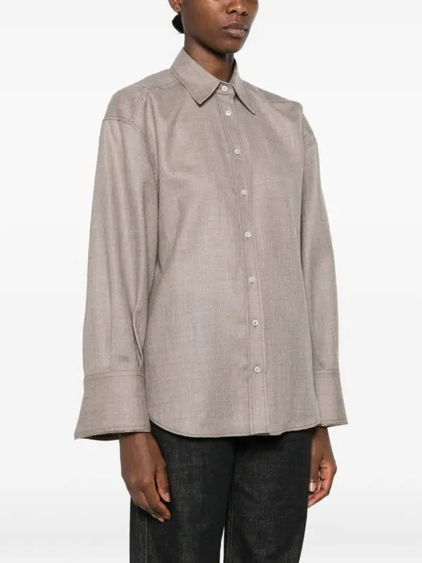 Brunello Cucinelli Wool Shirt - Multicolor