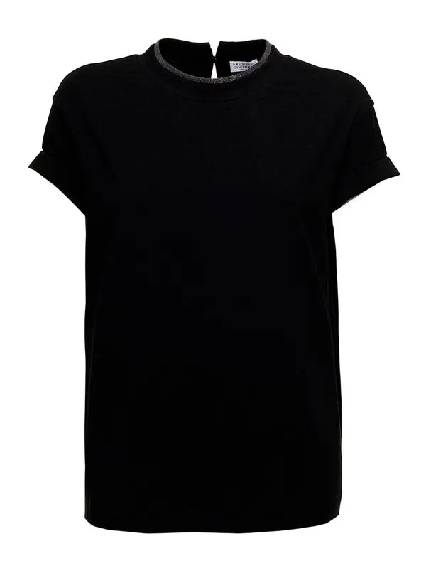 Brunello Cucinelli Monile T-shirt - Black
