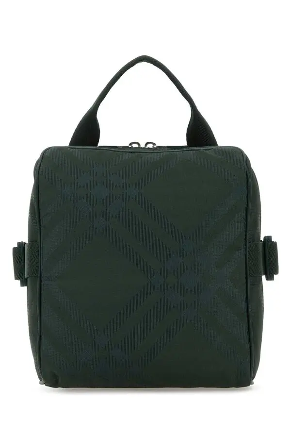 Burberry Bottle Fabric Crossbody Bag - Green