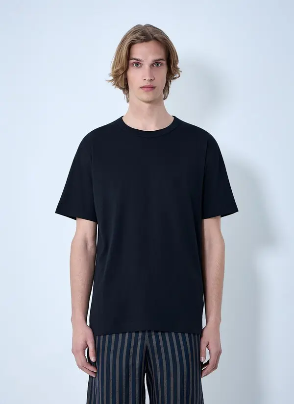 Dries Van Noten Cotton Jersey T-shirt - Black