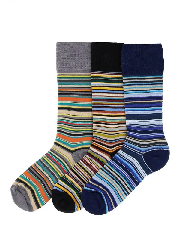 Paul Smith Set Di Tre Calzini